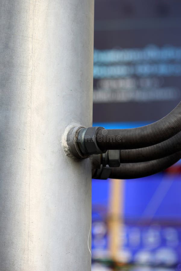 Connecting conduits. stock image. Image of conduit, wires - 34226049