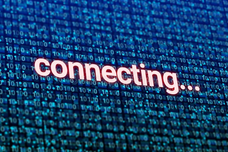 Connecting Digital Technology Bright Background with Computer Code ...