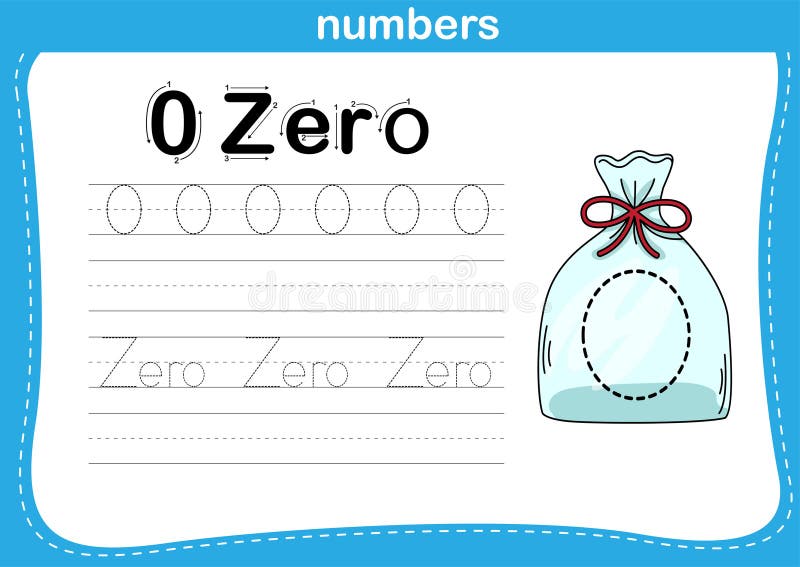 Connecting Dot and Printable Numbers Exercise for Preschool and ...