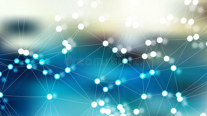 Connecting Dots and Lines Blue and Beige Abstract Background ... Connecting Dots and Lines Blue and Beige Abstract Background ...