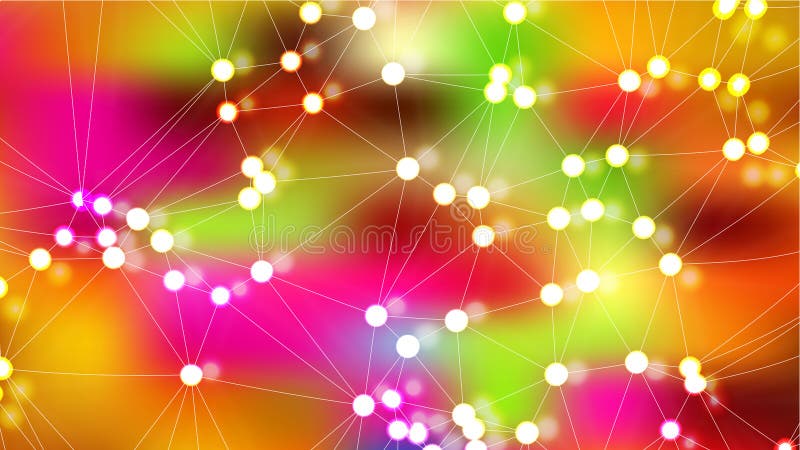 Connecting Dots and Lines Colorful Abstract Background Vector Art Stock ... Connecting Dots and Lines Colorful Abstract Background Vector Art Stock ...