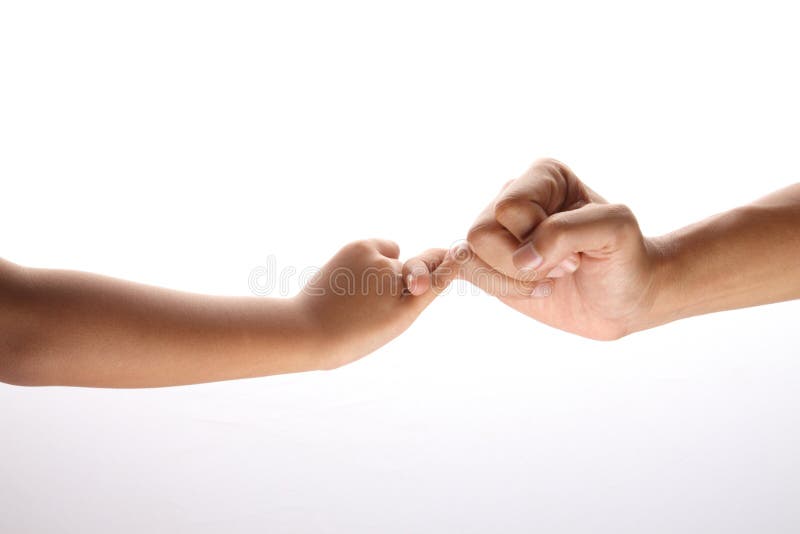 Connecting Finger stock photo. Image of together, joints - 10970830
