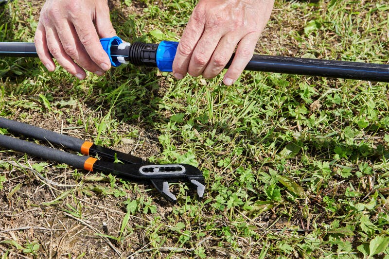 Connecting HDPE Pipes with Compression Fitting Coupling when Installing ...