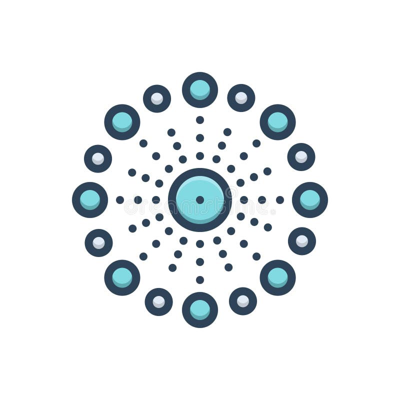 Color Illustration Icon for Connecting, Connections and Link Stock ...