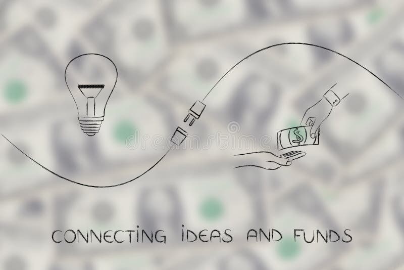 Connecting Ideas and Funds with Lightbulb and Funds Exchange Wit Stock ...
