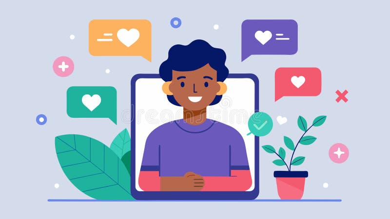 Connecting with Loved Ones through a Phone Call or Video Chat Sharing ...