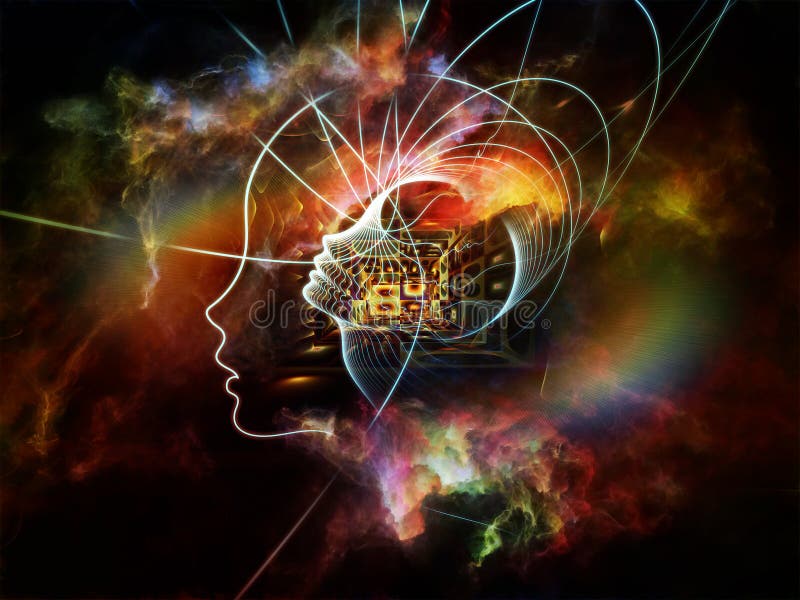 Connecting Minds stock illustration. Illustration of arrangement ...