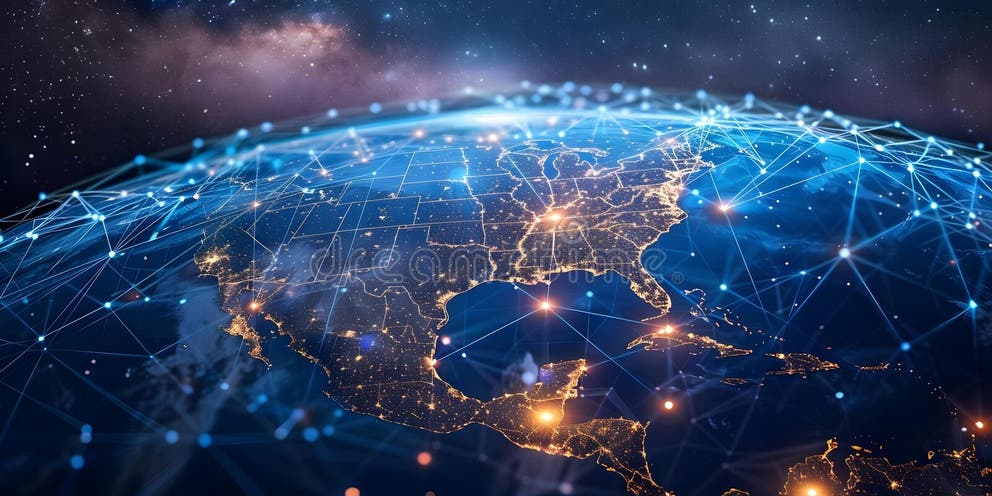 Connecting North America through a Global Digital Map Network Using ...