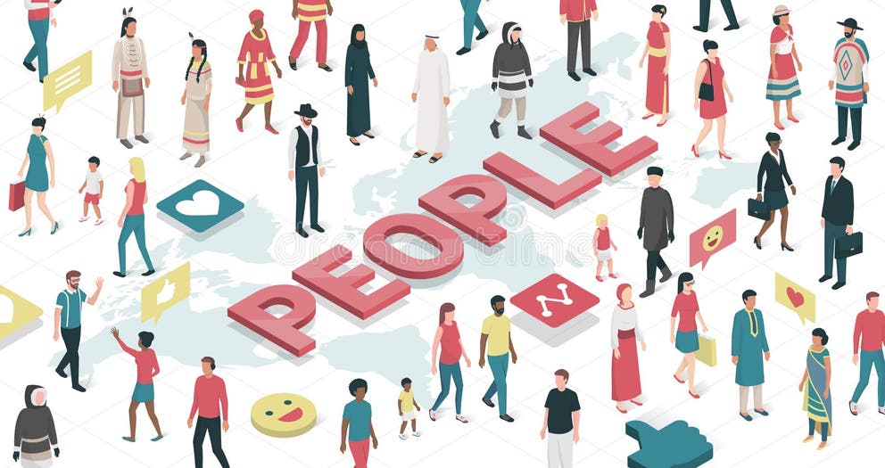 Connecting People World Stock Illustrations – 2,984 Connecting People ...