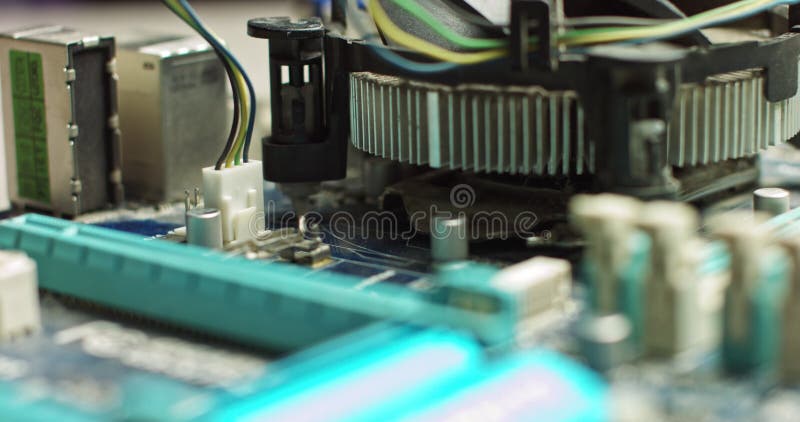 Connecting the Plug To the Motherboard, the Wizard Connects the CPU ...