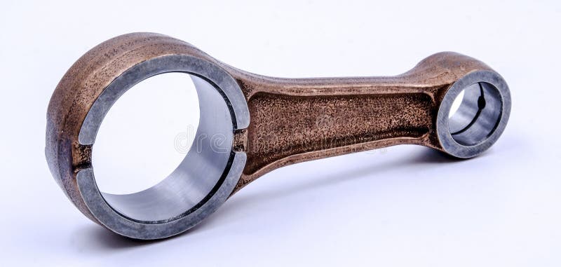 Connecting Rod for Motorcycle Internal Combustion Engine Stock Image ...