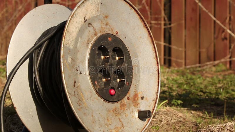 Disconnecting and Connecting Fiber Optic Internet Cables. Stock Video ...