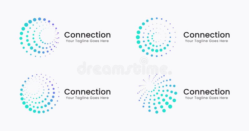 Connection Logo Business Global Technology and Network Design Template ...