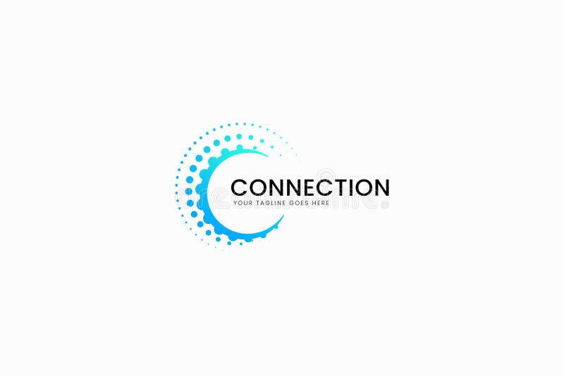 Connection Logo Communication Modern Business Global Technology Network ...