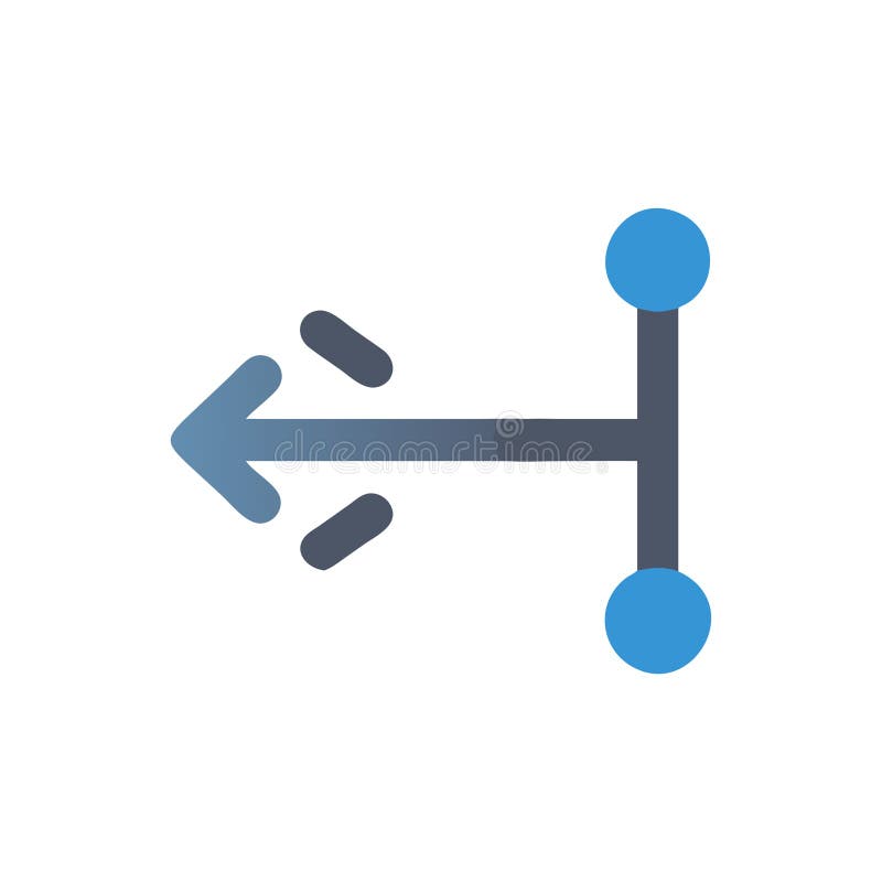 Connection Arrow Icon for Networking Stock Vector - Illustration of ...