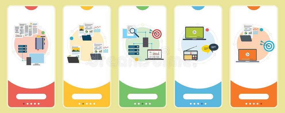 Connection, Backup, Report, Sharing, Communication and Computer Icons ...