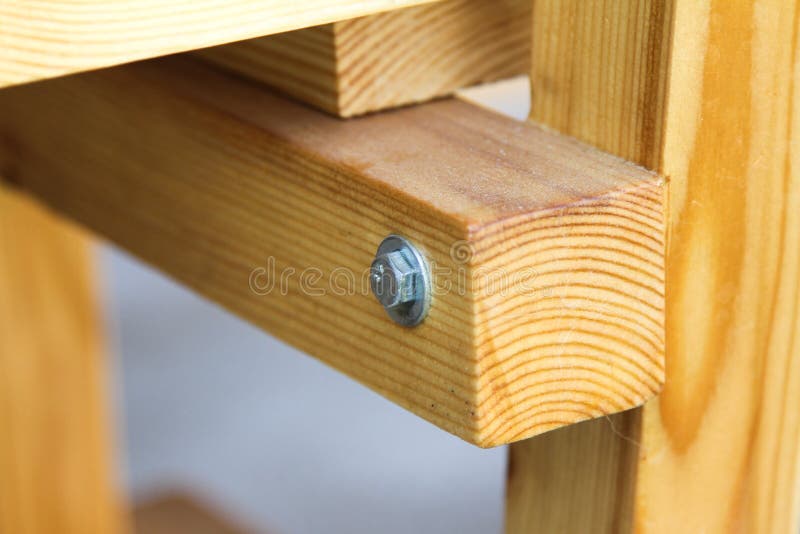 Connection Bars on the Bolt Stock Photo - Image of iron, bolt: 45835300