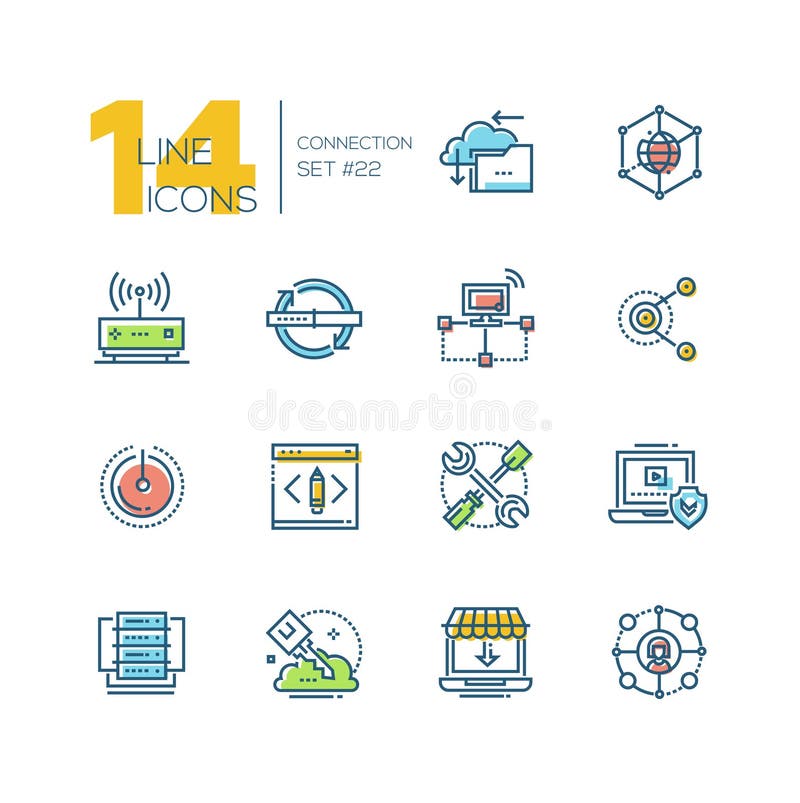 Check Connection Router Stock Illustrations – 138 Check Connection ...