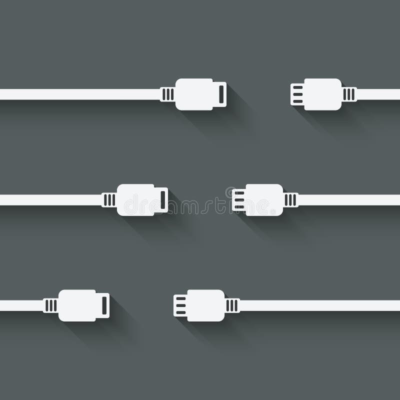 Connection concept symbol stock vector. Illustration of electronic ...