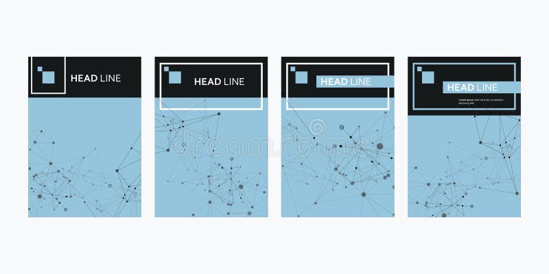 Connection Design Poster. Education Leaflet Design. Graphic Element ...