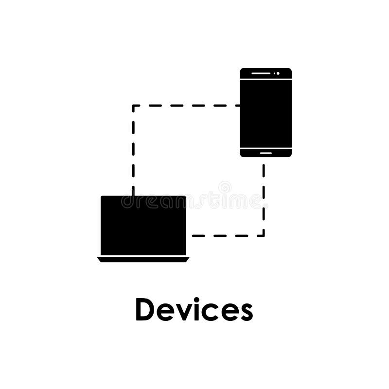 Connection, Devices Icon. Element of Business Icon for Mobile Concept ...