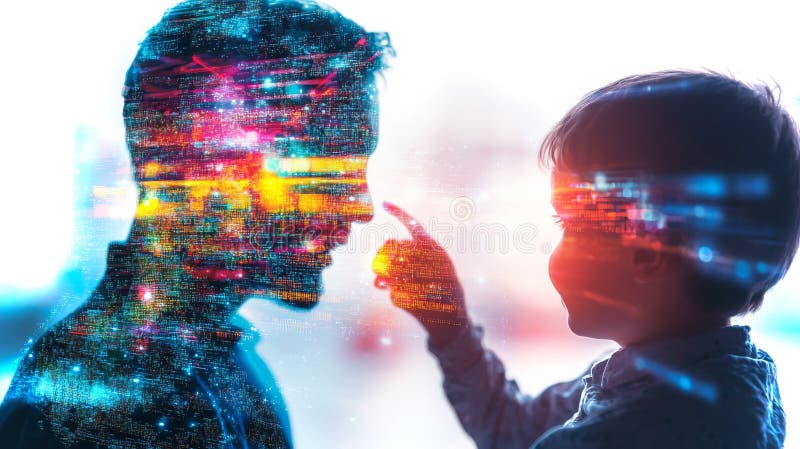 Connection between Father and Child Enhanced by Technology and ...