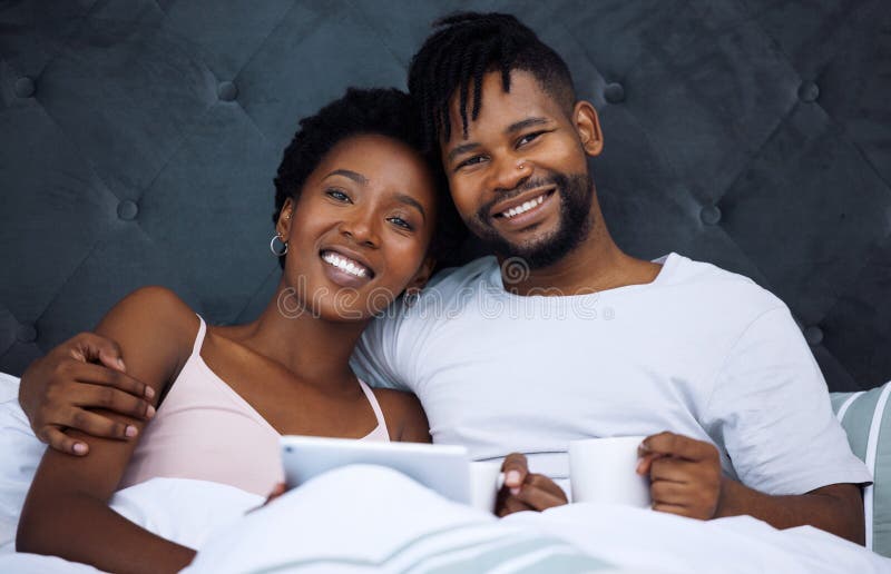 The Connection we Have is Never Going Away. a Young Couple Using a ...