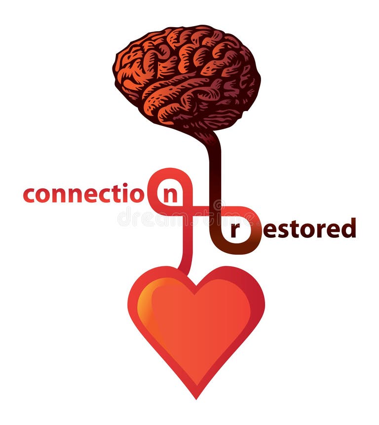 Heart Brain Connection Stock Illustrations – 2,855 Heart Brain ...