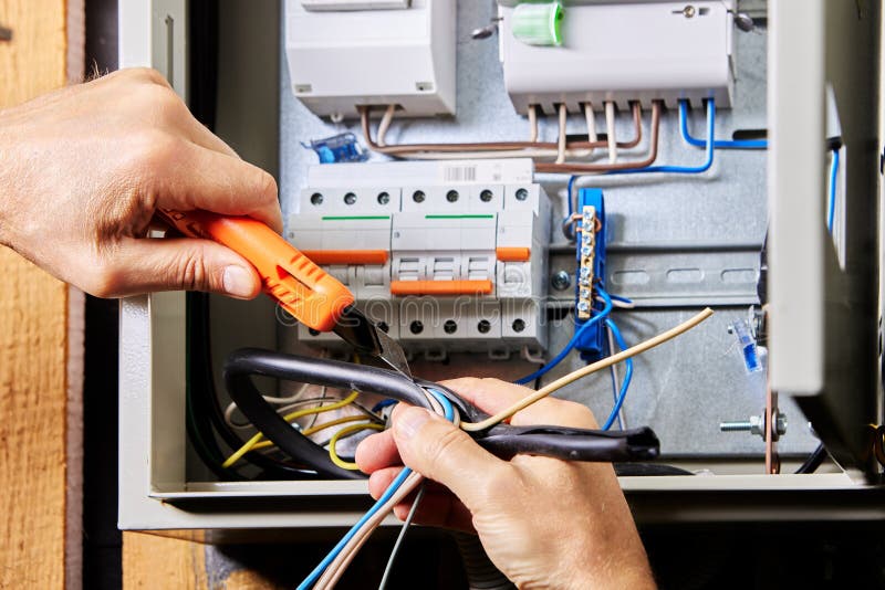 Connection of High-voltage Cable To Electrical Board, Removal of Over ...