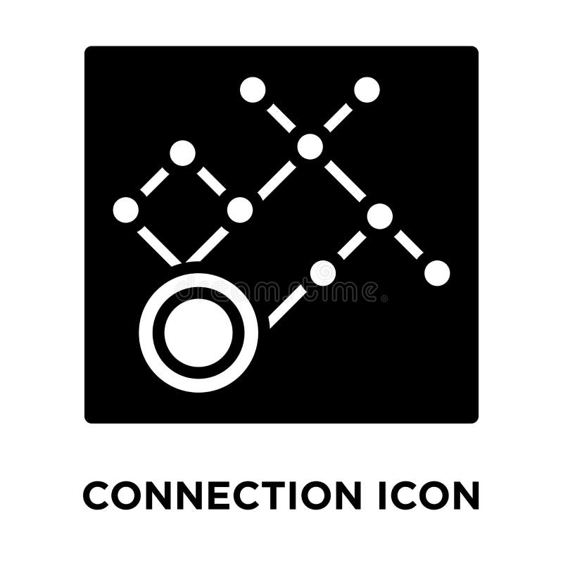 Connection IconÂ Vector Isolated on White Background, Logo Concept of ...