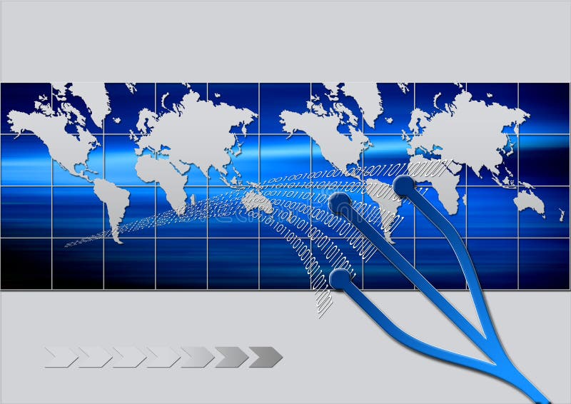 Connection icon stock illustration. Illustration of world - 3424396