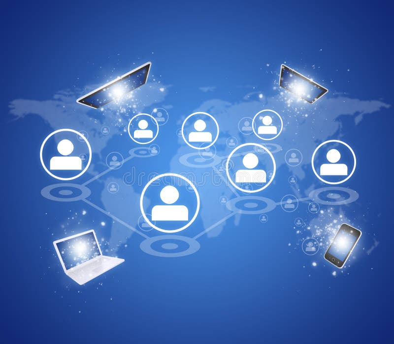 Connection illustration stock illustration. Illustration of link - 44092942