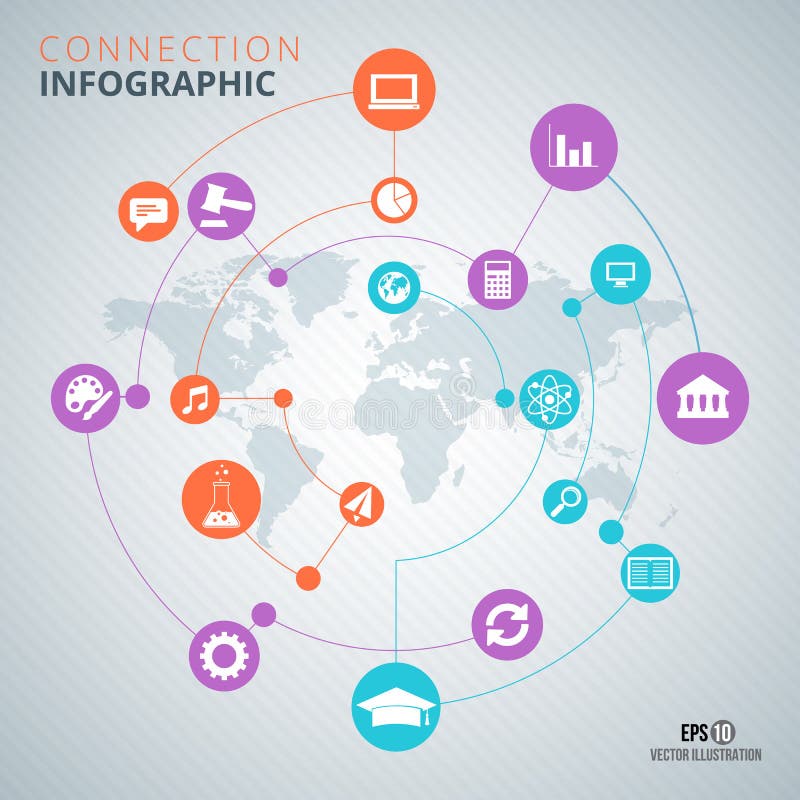 Timeline Infographics Design Template. Stock Vector - Illustration of ...