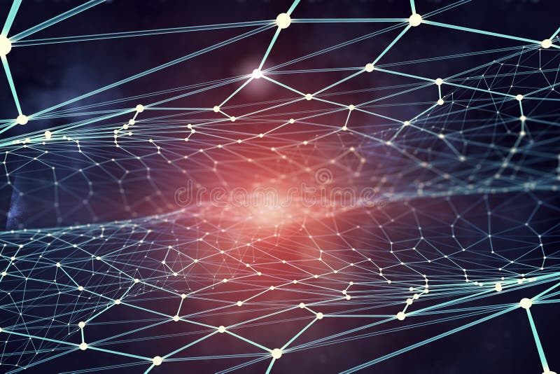 Connection and Interaction Concept Stock Photo - Image of information ...