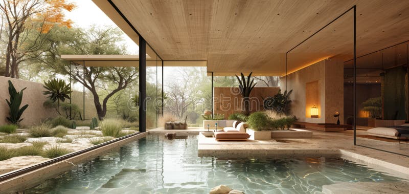 Connection between the Interior and the Surrounding Environment Stock ...