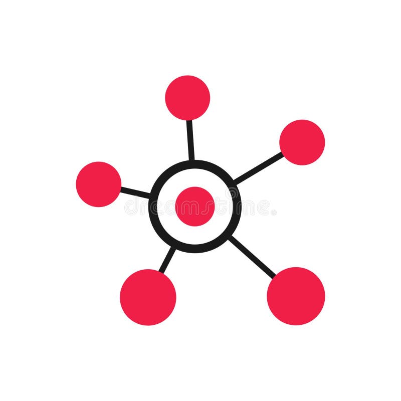 Molecule Logo, Connection Logo Icon Template Stock Vector ...