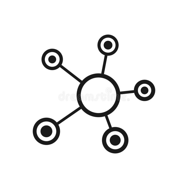 Molecule Logo, Connection Logo Icon Template Stock Vector ...