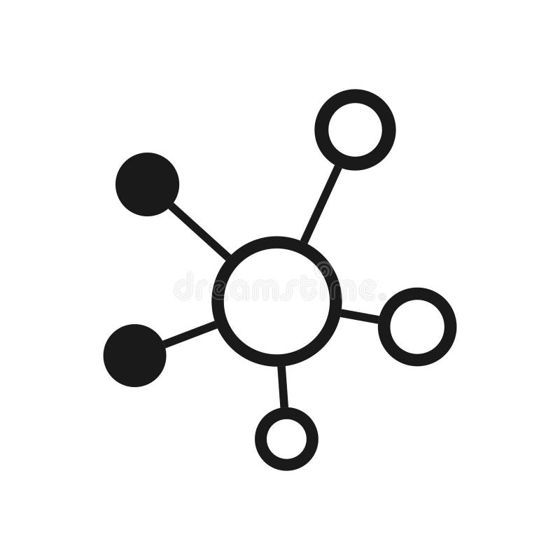 Molecule Logo, Connection Logo Icon Template Stock Vector ...