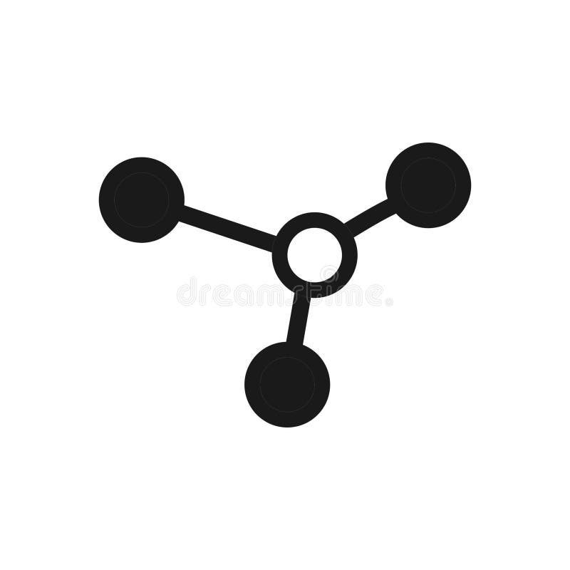 Molecule Logo, Connection Logo Icon Template Stock Vector ...