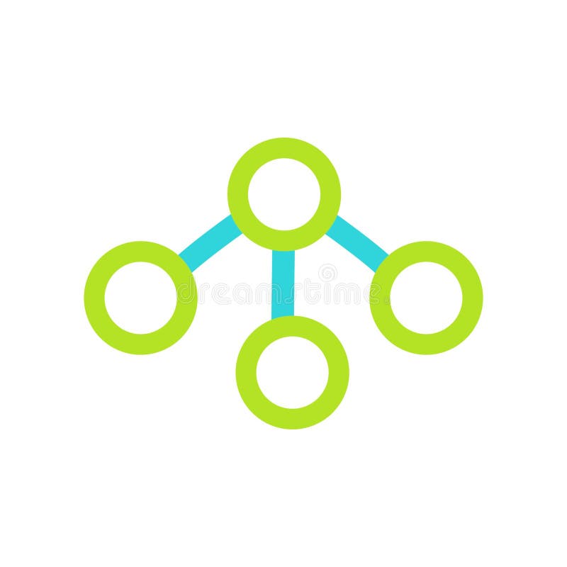 Molecule Logo, Connection Logo Icon Template Stock Vector ...