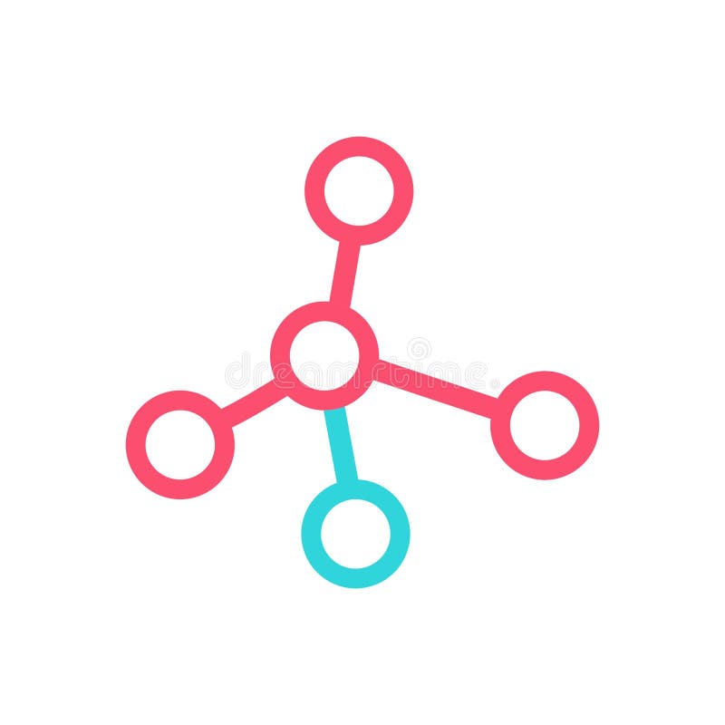 Molecule Logo, Connection Logo Icon Template Stock Vector ...
