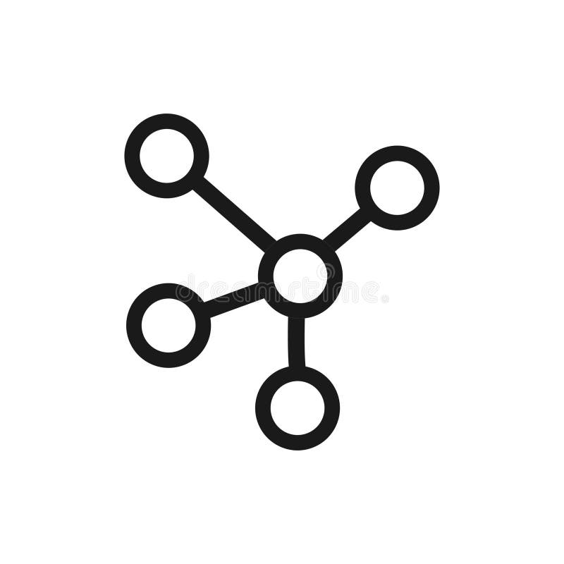 Molecule Logo, Connection Logo Icon Template Stock Vector ...