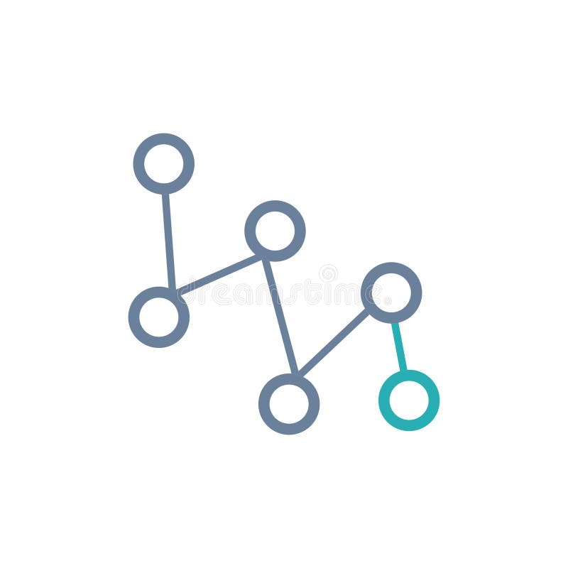 Molecule Logo, Connection Logo Icon Template Stock Vector ...