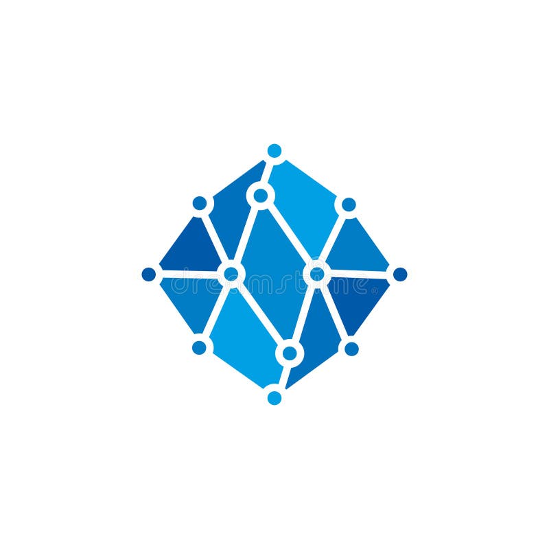 Connection Logo , Network Logo Vector Stock Illustration - Illustration ...