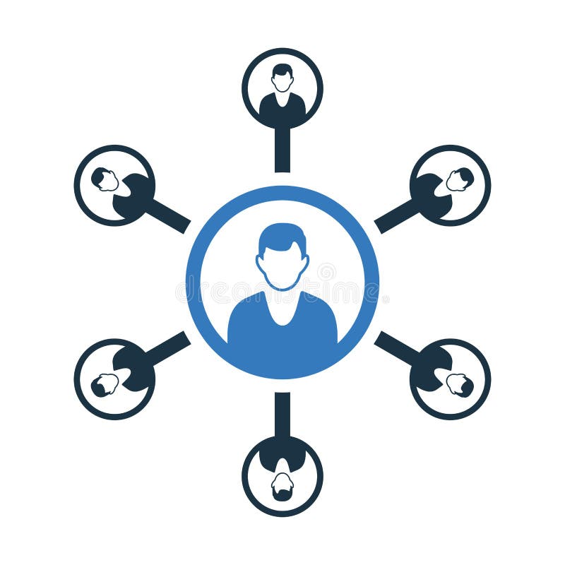 Connection, Network Icon. Simple Editable Vector Illustration Stock ...