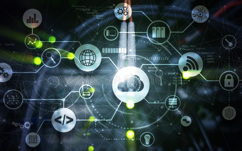 Connection Network Project 2020. Mixed Media Graphics on Virtual Screen ...