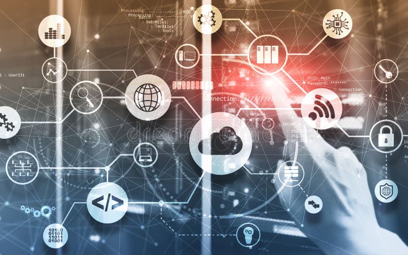 Connection Network Project 2020. Mixed Media Graphics on Virtual Screen ...