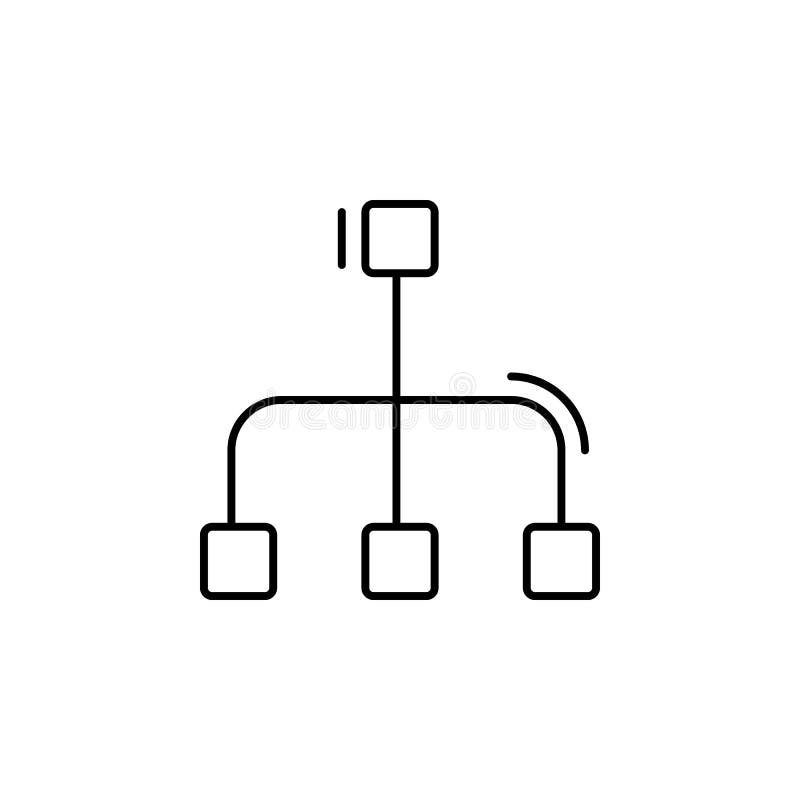 Connection, Networking Icon. Simple Line, Outline Vector Elements of ...