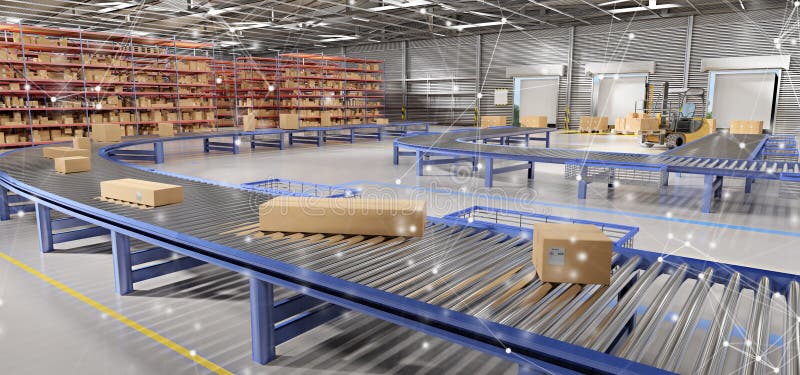 Warehouse with goods stock photo. Image of consumerism - 6706068