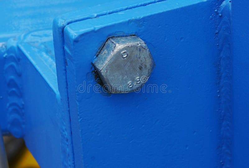 Connection of the Metallic Parts Stock Image - Image of welding, joint ...